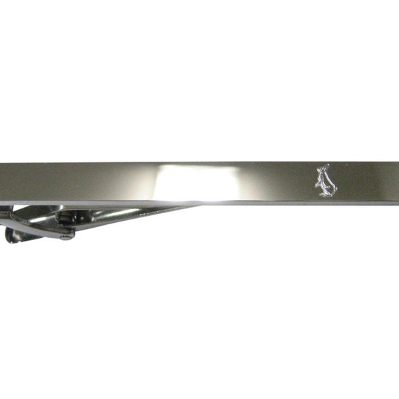 Kiola Designs | Accessories | Silver Toned Etched Sleek Standing Rabbit ...